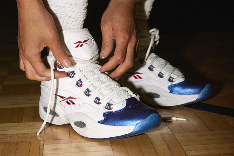 Reebok Question Mid Blue Toe GX0227 Release Date | Hypebeast