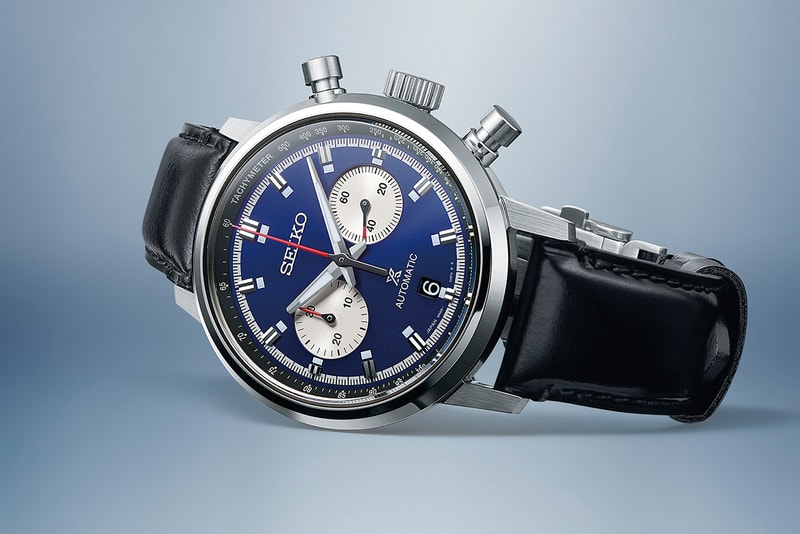 Seiko Drops New Blue Speedtimer Chronograph | Hypebeast