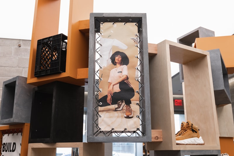 Timberland Built for the Bold Campaign Activation at HBX | Hypebeast