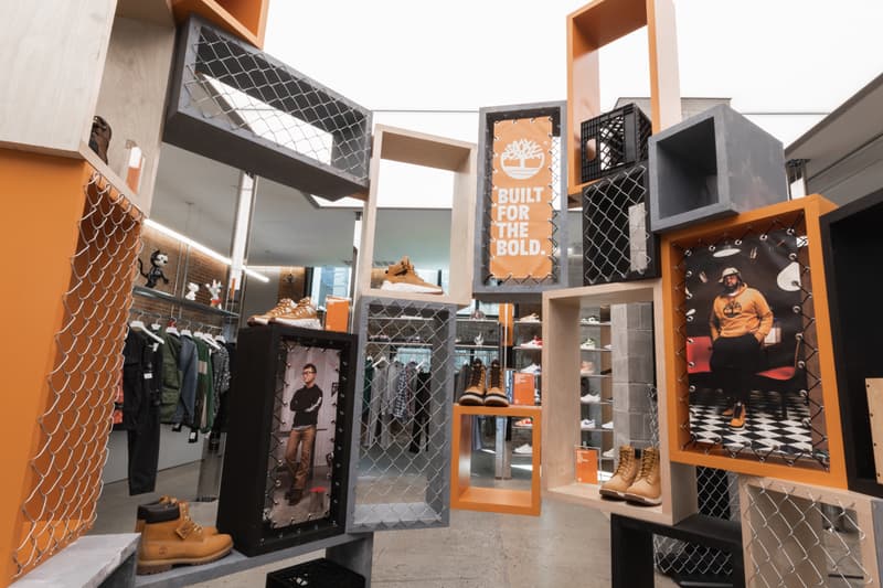 Timberland Built for the Bold Campaign Activation at HBX | Hypebeast