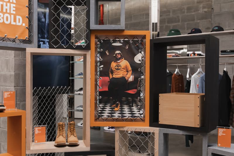 Timberland Built for the Bold Campaign Activation at HBX | Hypebeast