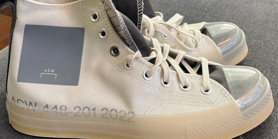 A-COLD-WALL Converse Chuck 70 Hi Cream Gray Release Date | Hypebeast