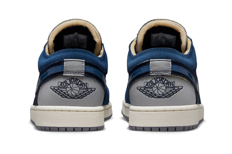 Air Jordan 1 Low Inside Out Navy DR8867-400 Release Info | Hypebeast