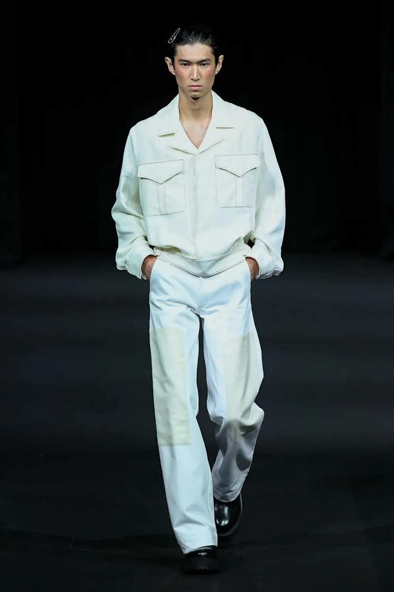 Daniel W. Fletcher London Fashion Week SS23 Runway | Hypebeast