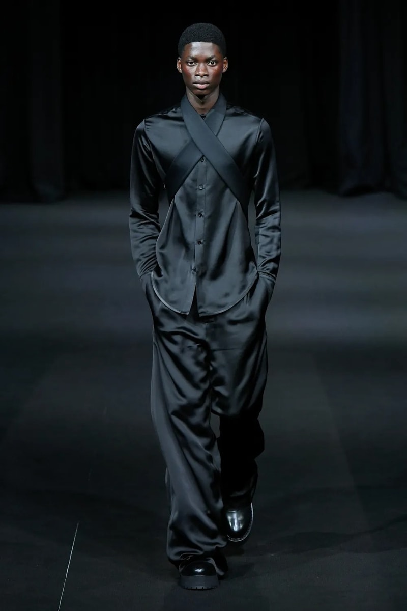 Daniel W. Fletcher London Fashion Week SS23 Runway | Hypebeast