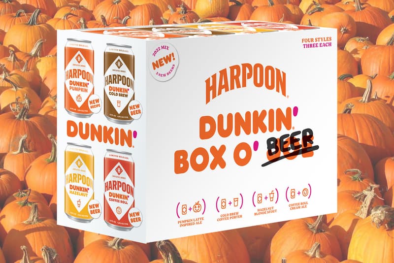 Harpoon Brewery and Dunkin' Bring Back Pumpkin Spice Beer | Hypebeast