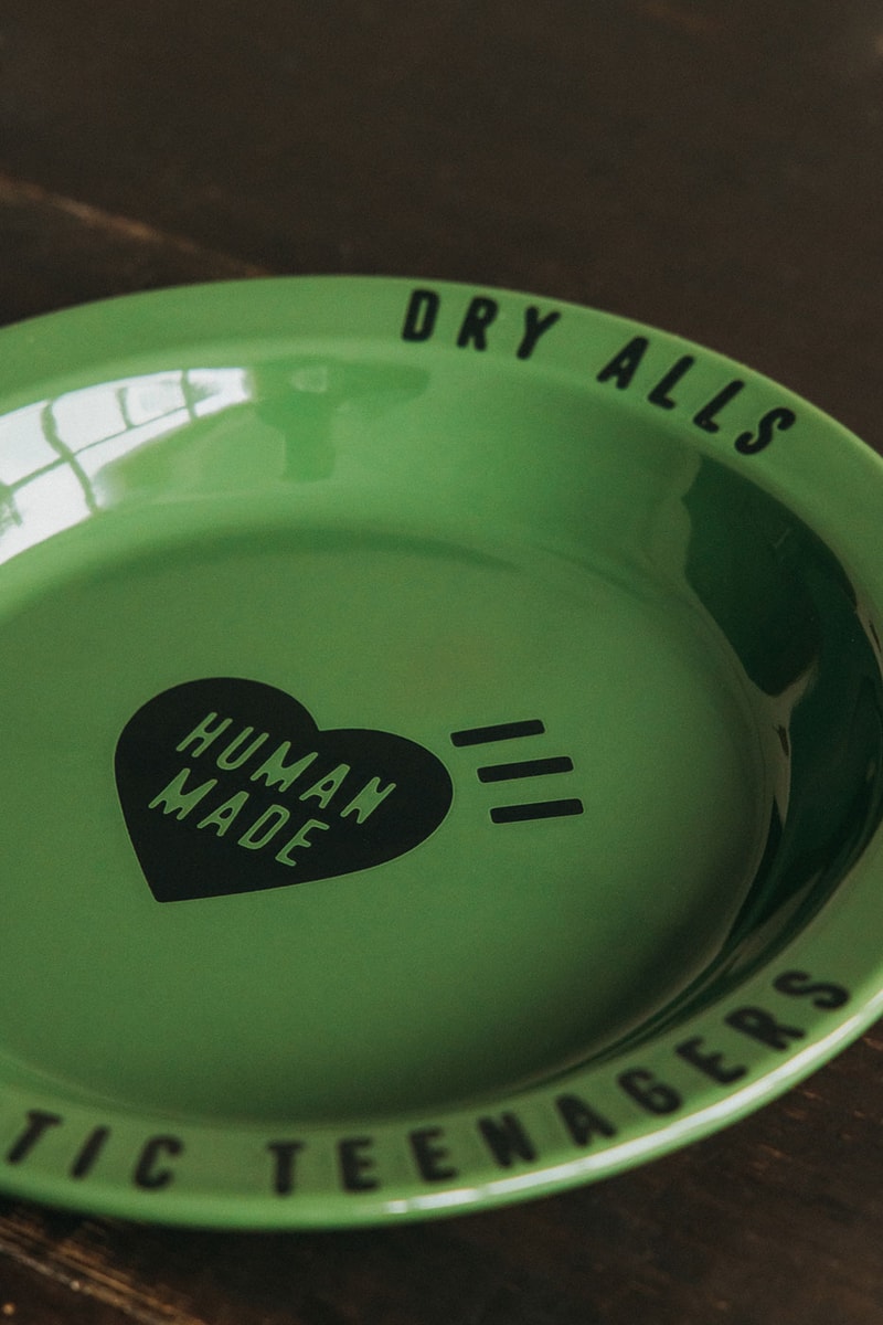 Human Made Enamel Plates Mugs Leather Belts HBX Release | Hypebeast