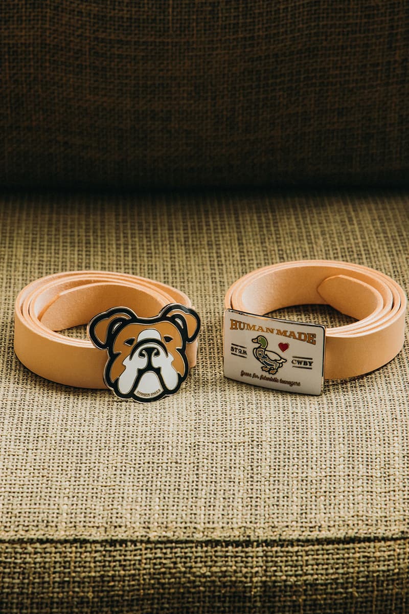 Human Made Enamel Plates Mugs Leather Belts HBX Release | Hypebeast