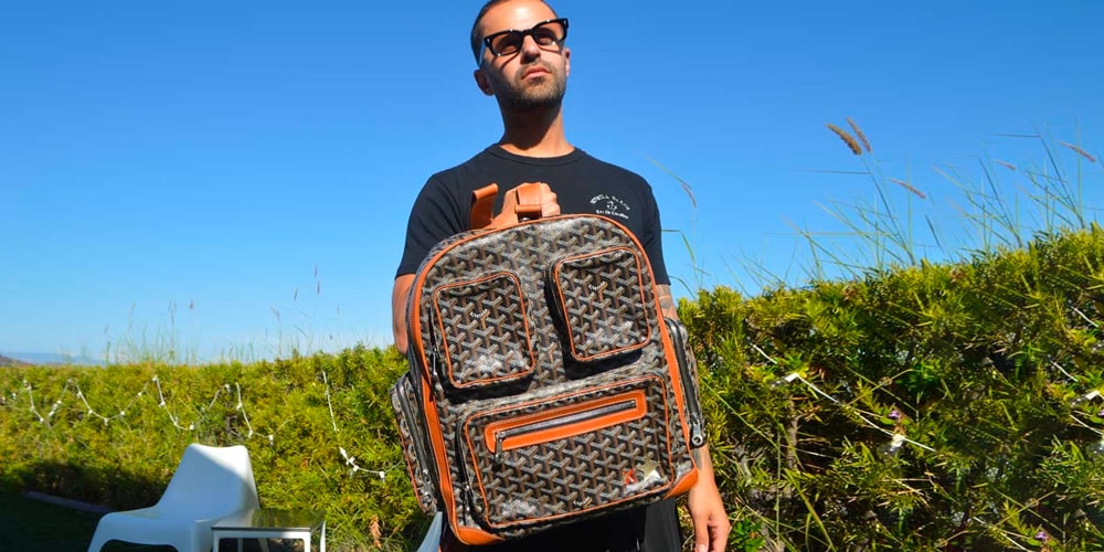 Kanye's Goyard Backpack Sells for 50 ETH to Elon.Space | Hypebeast