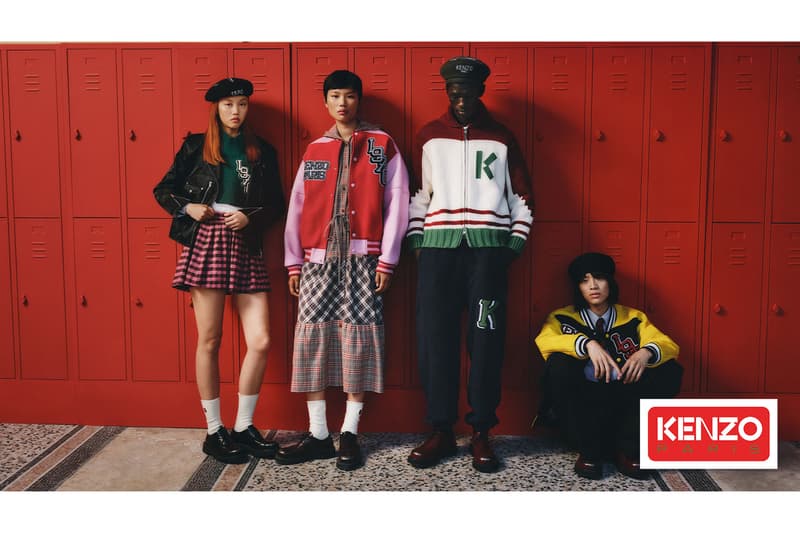 KENZO's FW22 Drop 5 Prioritizes Varsity, Check and Knits | Hypebeast