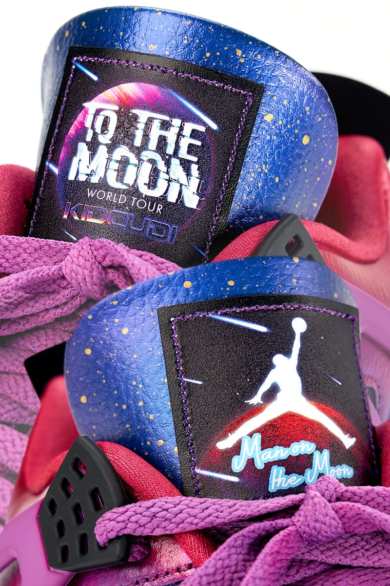Kid Cudi Custom Air Jordan 4 Man on the Moon Info | Hypebeast