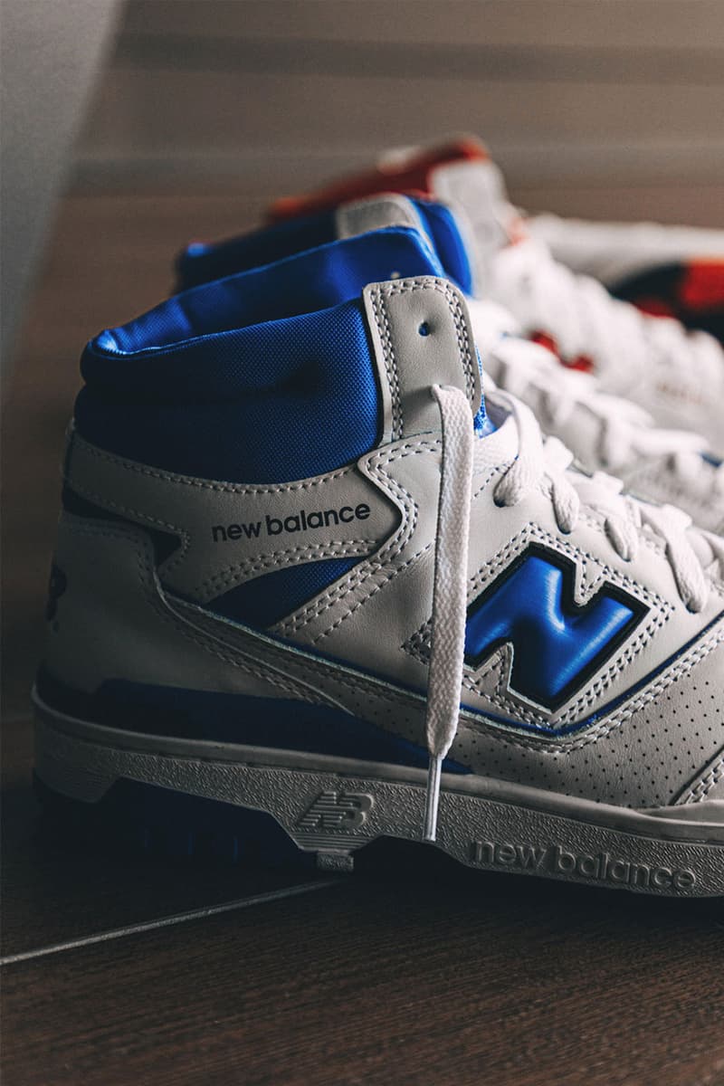 New Balance 650 "White/Red" and " Blue HBX Release | Hypebeast