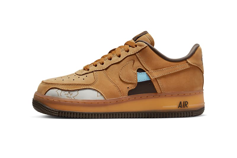 Nike Air Force 1 Low Wheat Mocha DQ7580-700 Release Date | Hypebeast