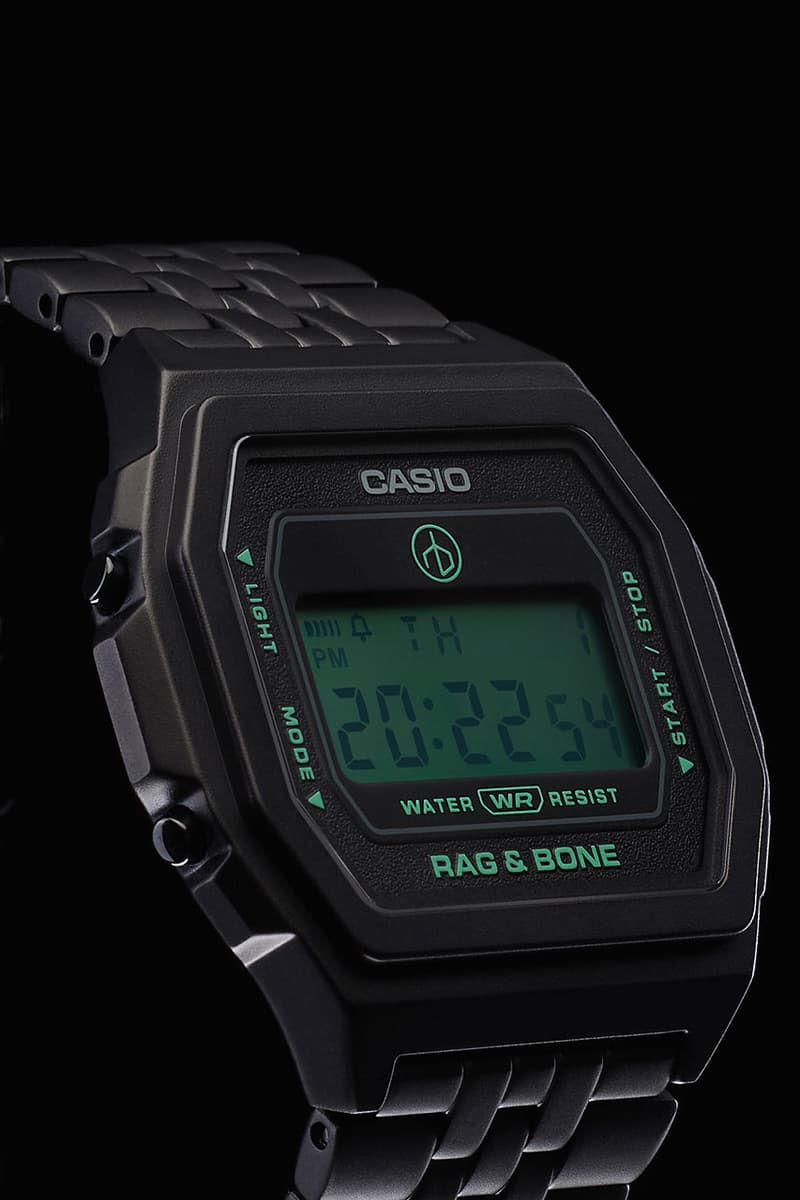rag & bone x Casio Drop Pair Of A1000 Matte-Finish Digital Watches ...