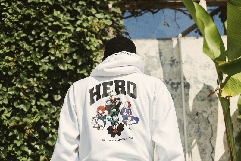 My Hero Academia x Faith Industries x W.ESSENTIÉLS Collection Lookbook ...