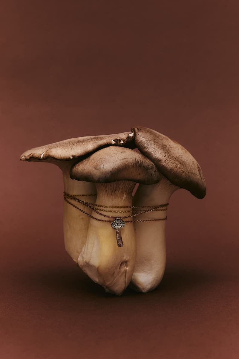 Bernard James Unveils Fungi Jewelry Collection | Hypebeast