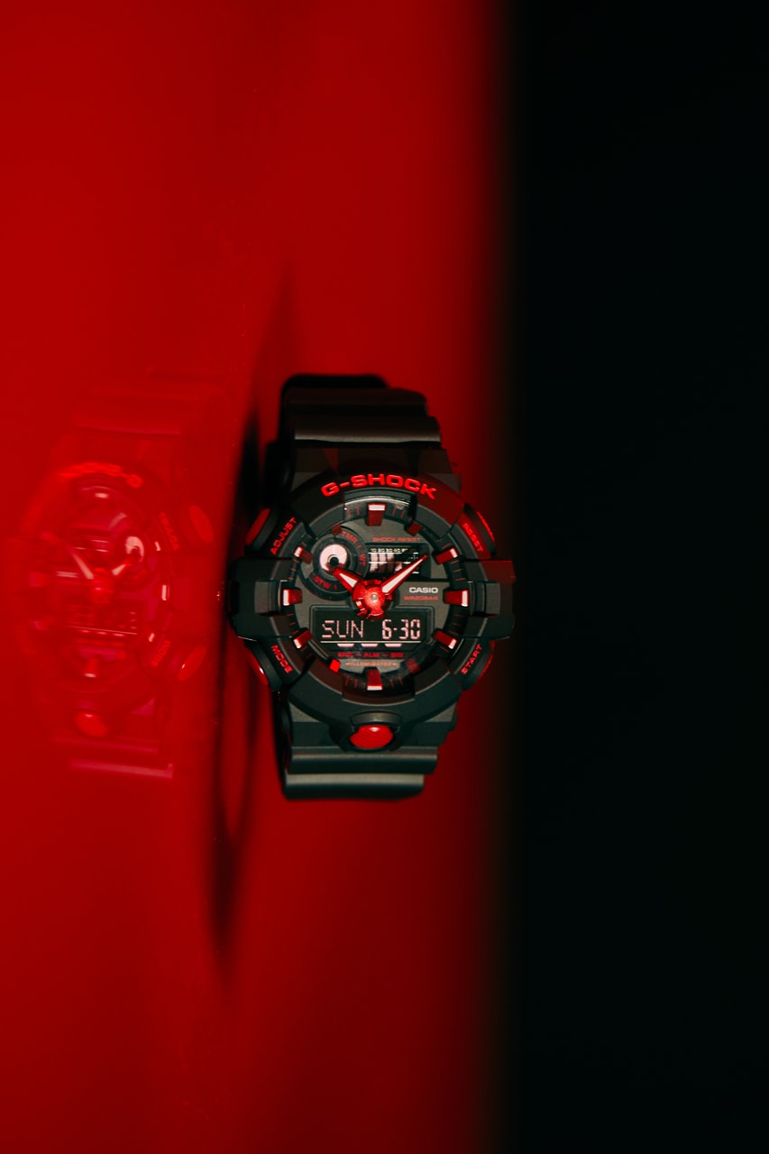 G-SHOCK Drops Bold, Industrial Ignite Red Series | Hypebeast