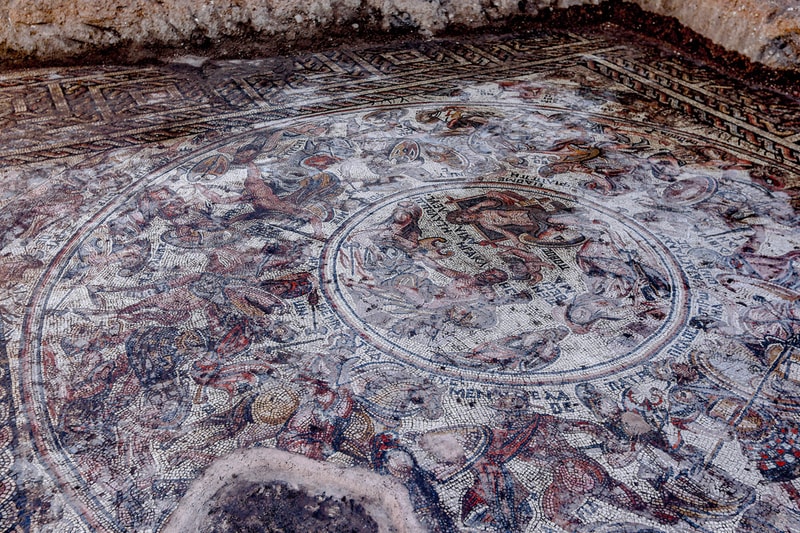Archaeologist Discover Ancient Roman Mosaic Syria Art | Hypebeast
