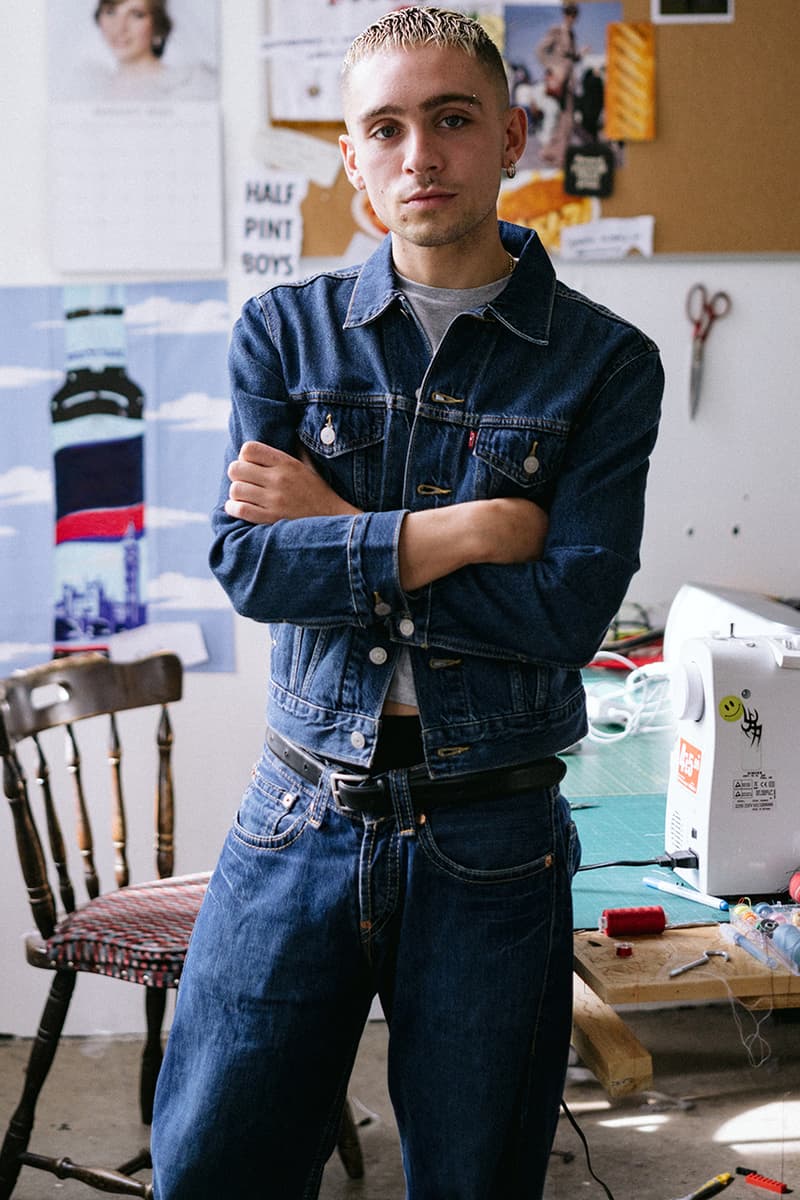 Corbin Shaw Creates Custom Denim Tapestry for Levi's | Hypebeast