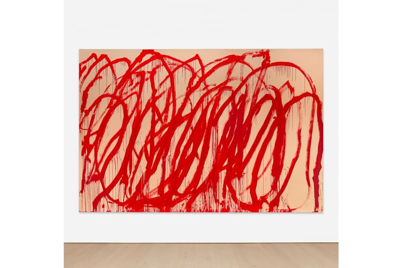 Phillips Auction Cy Twombly Bacchus Paintings Art | Hypebeast