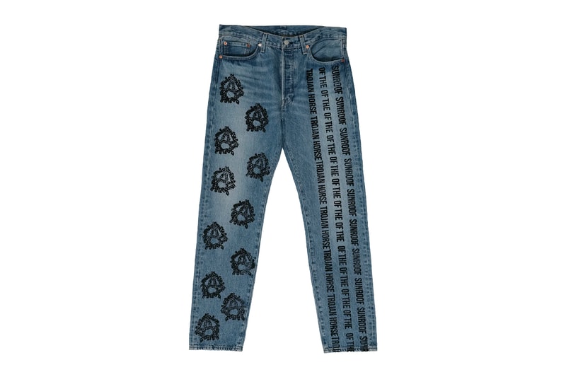 Denim Tears x Levi's 501 Pyrex Tears Jeans "Virgil Abloh: Figures of ...