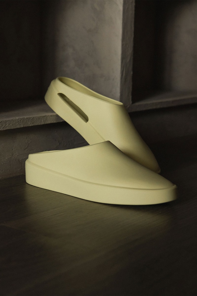 Fear of God The California Slip-On Shoes Greige Coral Canary HBX ...