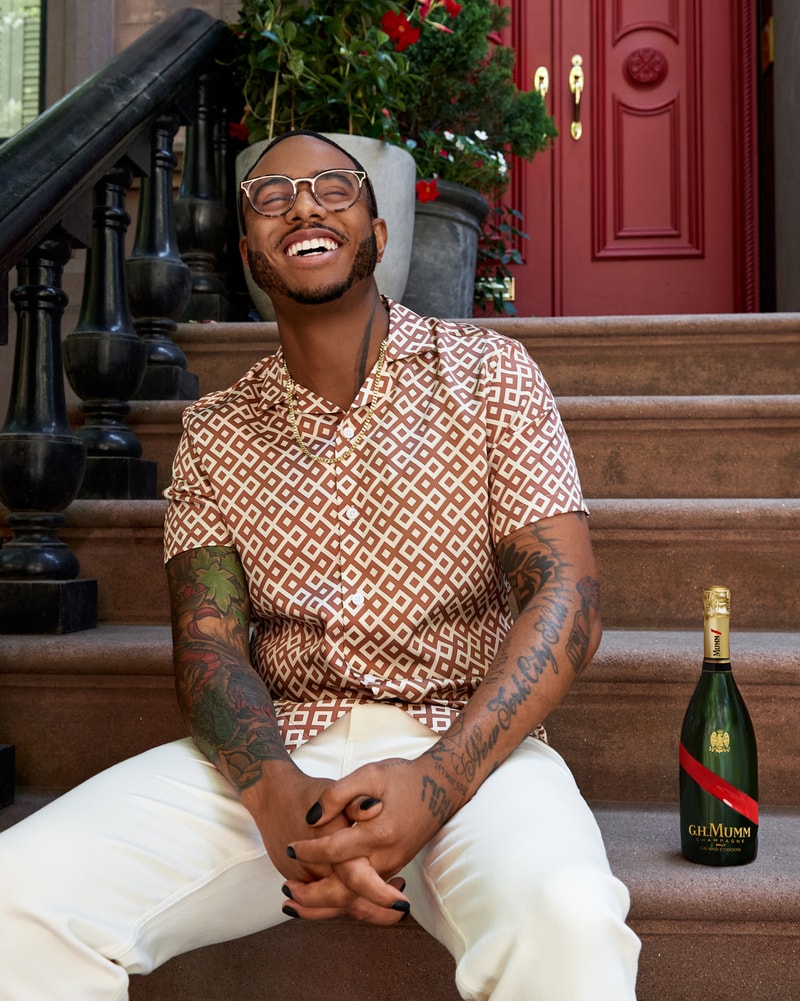 Champagne Brand G.H.Mumm Teams With Chef Kwame Onwuachi | Hypebeast
