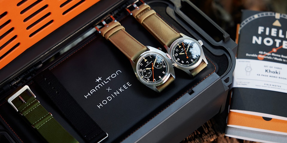 Hamilton Khaki Limited Edition Collection for Hodinkee Presents ...