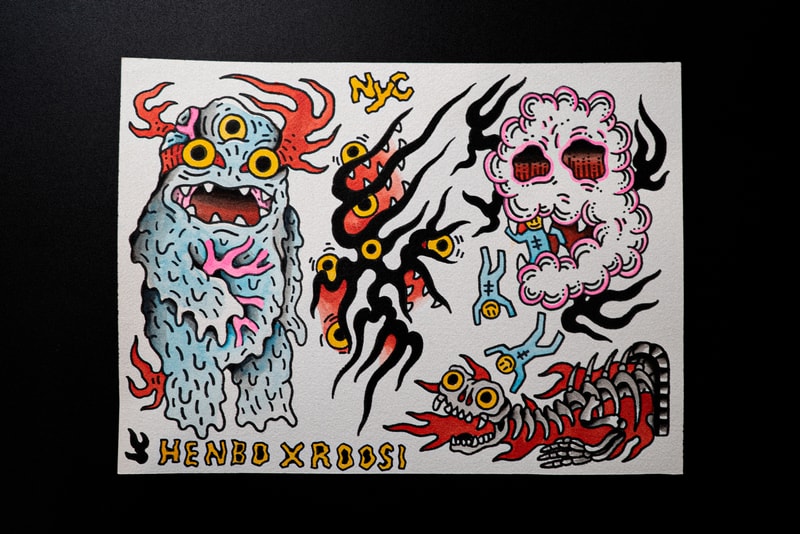 roosi x Henbo Henning 'Flame Ghost 1' Sneaker | Hypebeast