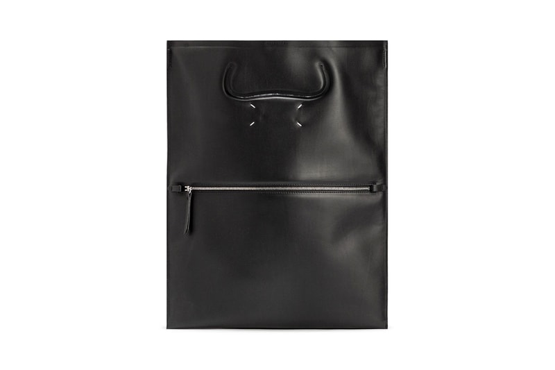 Maison Margiela Tabi Toe Shopping Bag Black | Hypebeast