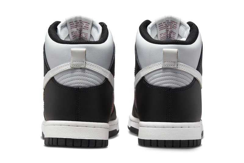 Nike Dunk High Arrives in New Black, White, Maroon Colorway | Hypebeast