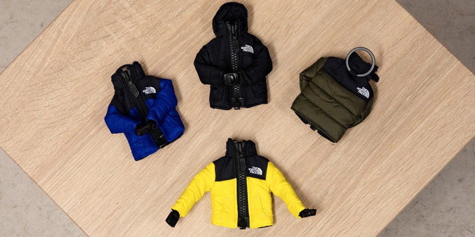 The North Face Face Mini Nuptse Jacket Keychains Release | Hypebeast