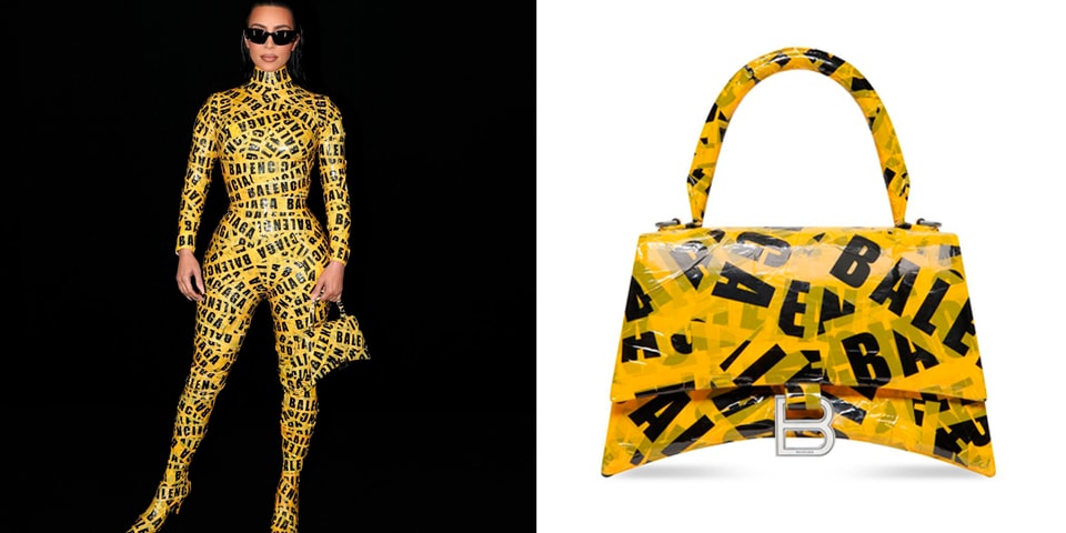 Balenciaga Hourglass Small Handbag With Tape Release | Hypebeast