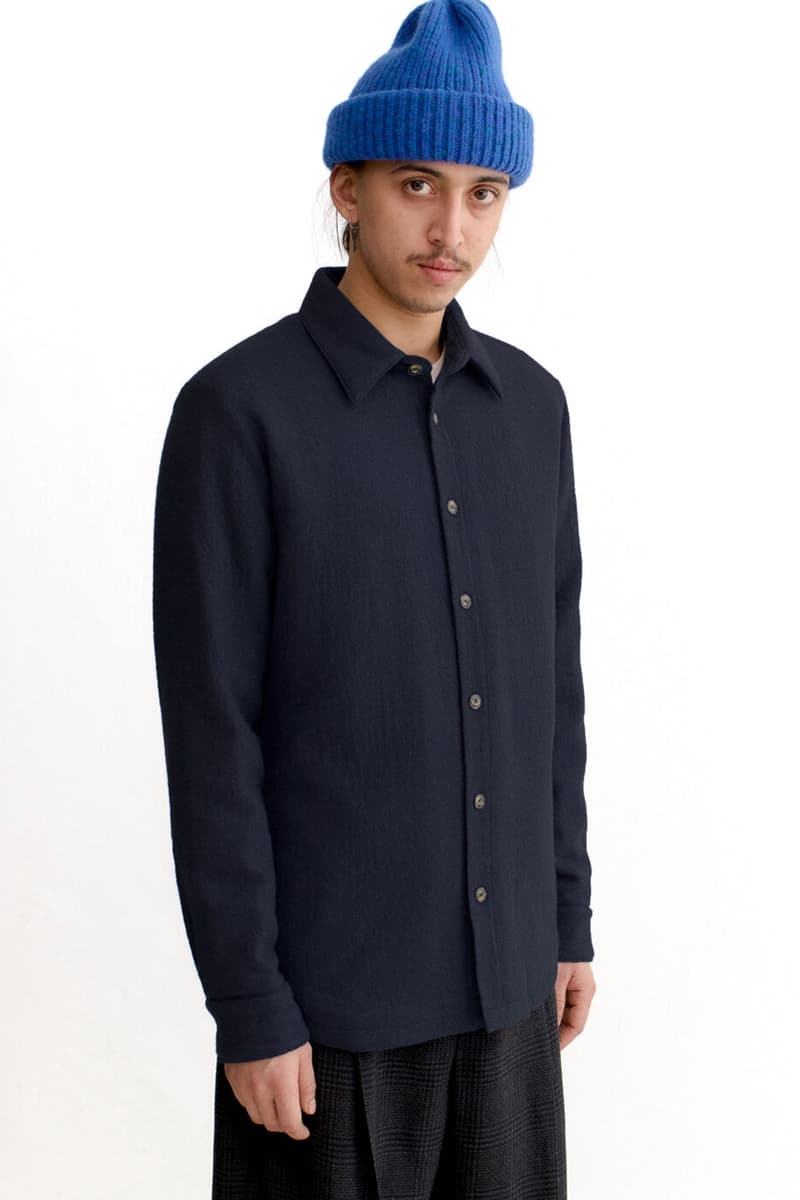 A Kind of Guise x Monocle Marani Overshirt Navy | Hypebeast