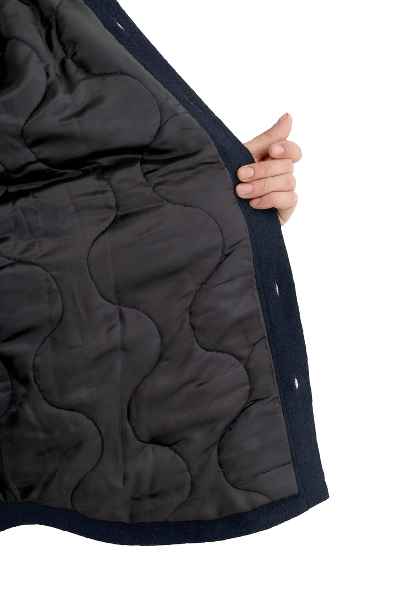 A Kind of Guise x Monocle Marani Overshirt Navy | Hypebeast