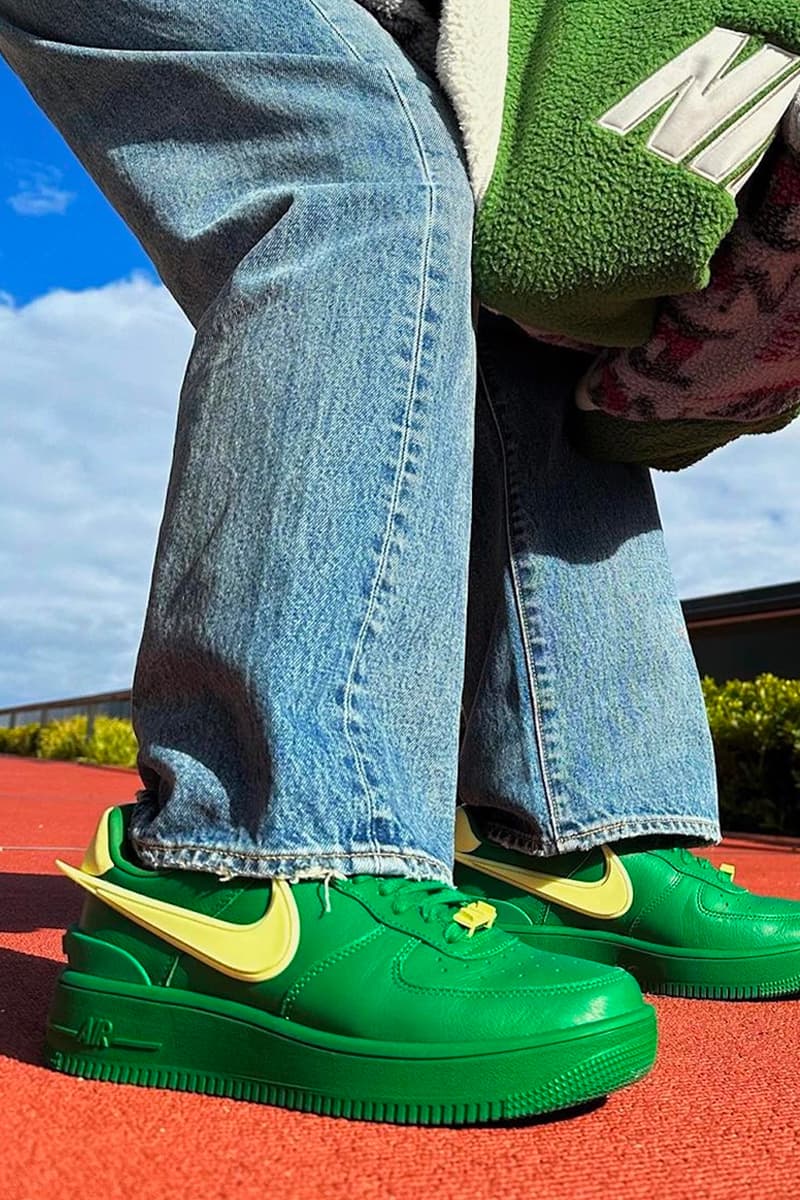 Yoon Ahn Reveals New "Green/Yellow" AMBUSH x Nike Air Force 1 Low ...