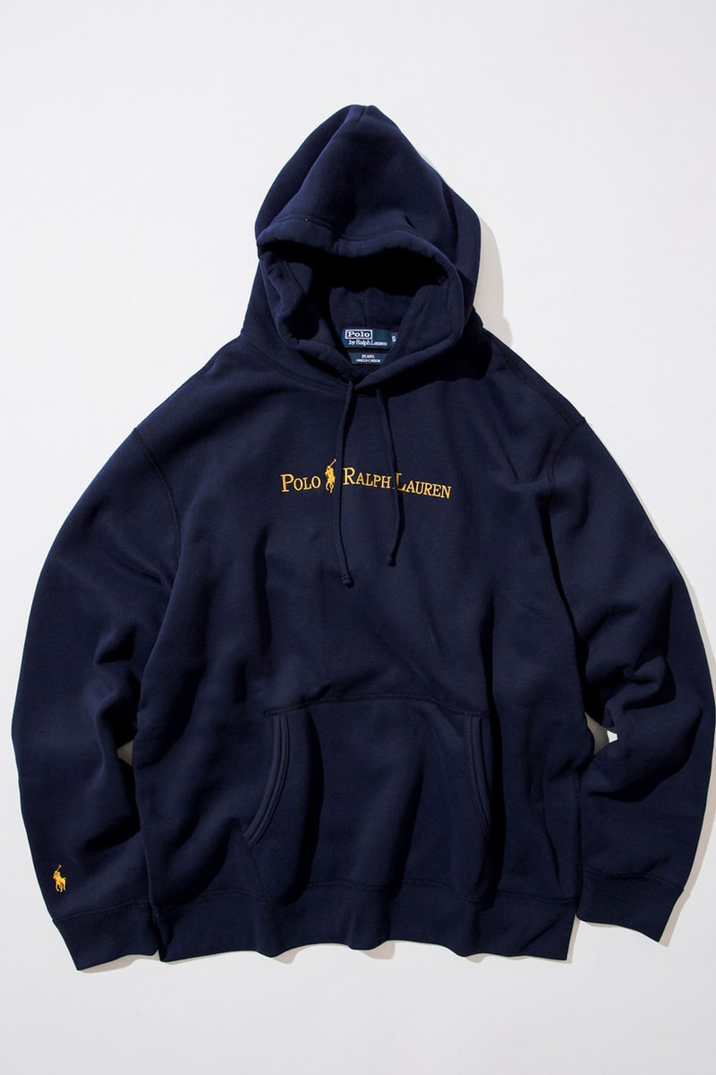 BEAMS Polo Ralph Lauren Navy and Gold Collection Release | Hypebeast