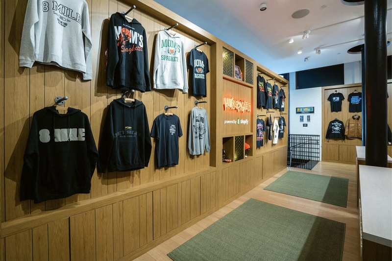 Eminem Mom's Spaghetti Soho NYC Pop-Up info | Hypebeast
