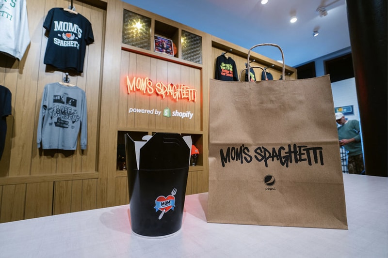 Eminem Mom's Spaghetti Soho NYC Pop-Up info | Hypebeast