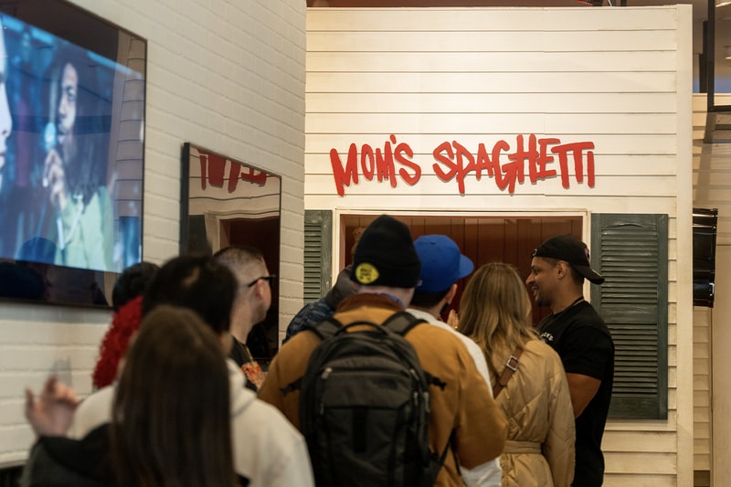 Eminem Mom's Spaghetti Soho NYC Pop-Up info | Hypebeast