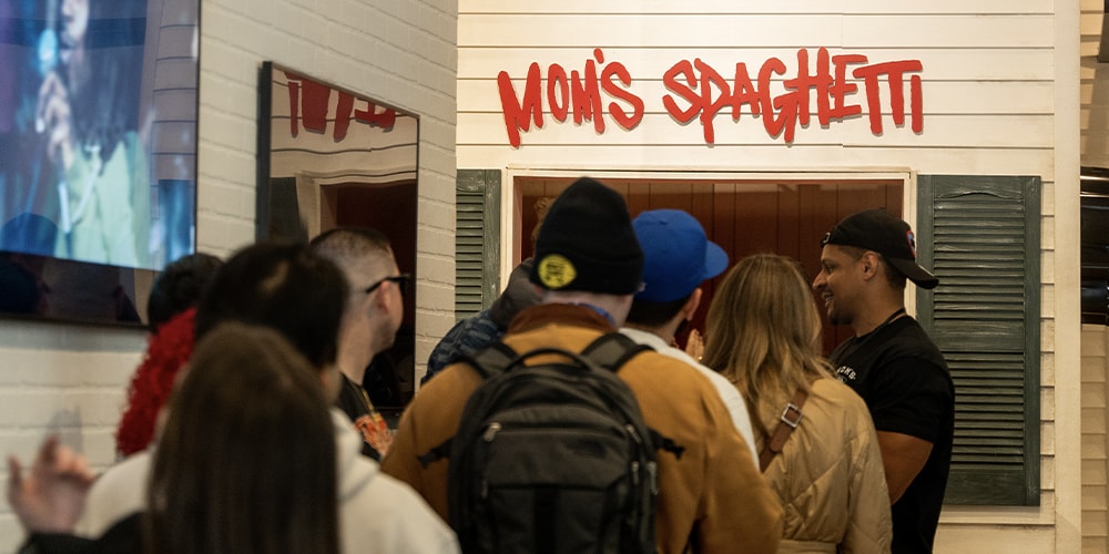Eminem Mom's Spaghetti Soho NYC Pop-Up info | Hypebeast