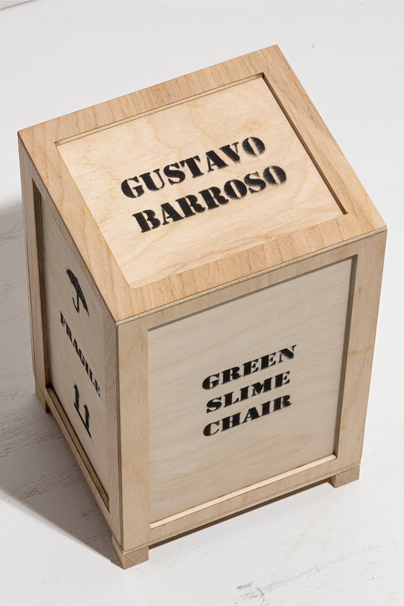 Gustavo Barroso Releases Mini Green Slime Chair | Hypebeast