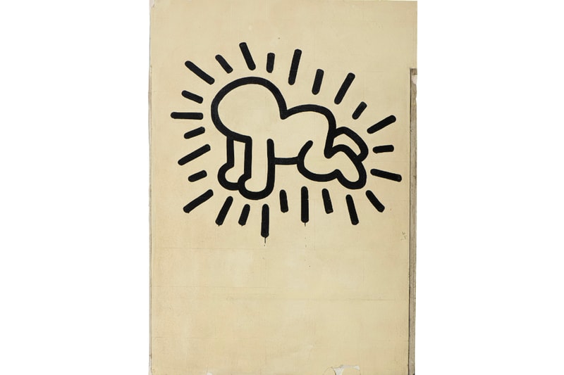 Keith Haring 'Radiant Baby' Grace House Mural Bonhams | Hypebeast