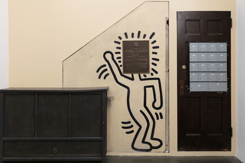Keith Haring 'Radiant Baby' Grace House Mural Bonhams | Hypebeast