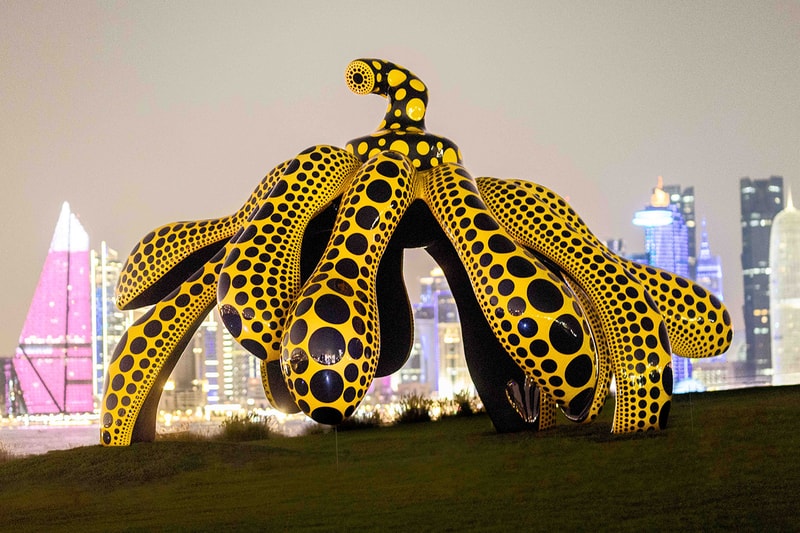 Yayoi Kusama Opens Outdoor Exhibition in Qatar | Hypebeast