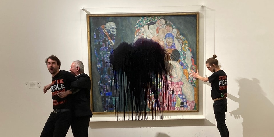 Last Generation Austria Gustav Klimt Leopold Museum | Hypebeast