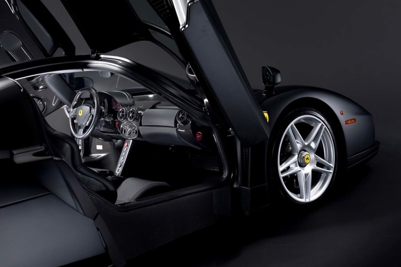 RM Sotheby's Auctions Factory Matte Black Enzo | Hypebeast