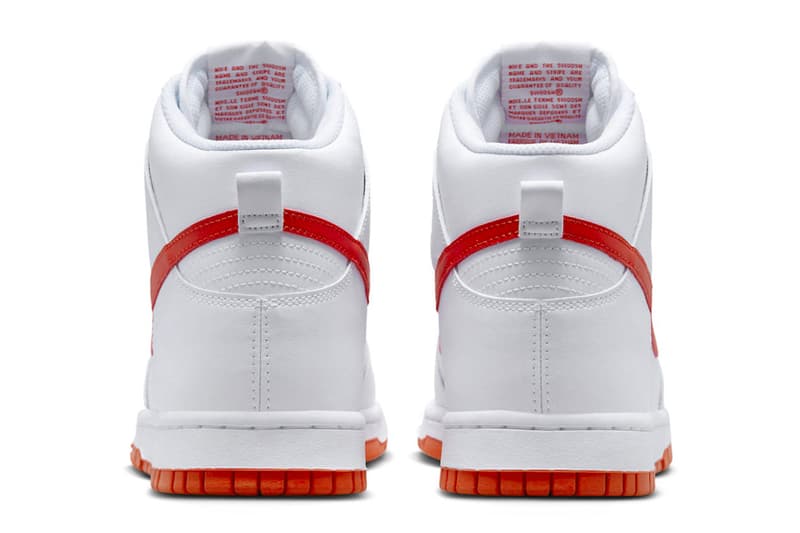 Official Look at the Nike Dunk High "Picante Red" | Hypebeast