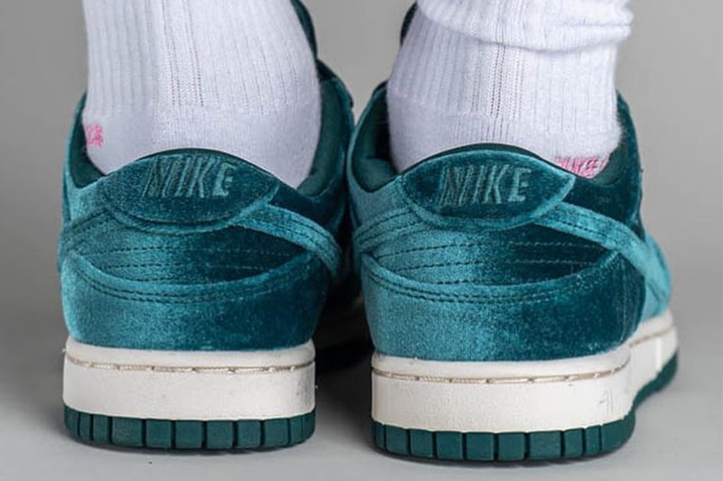 Nike Dunk Low “Green Velvet“ On-Foot Photos | Hypebeast