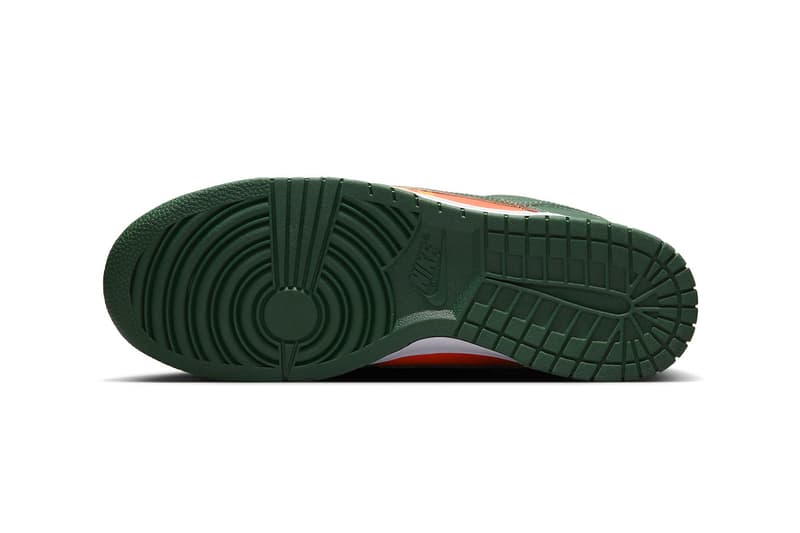Nike Dunk Low "Miami Hurricanes" Release Info | Hypebeast